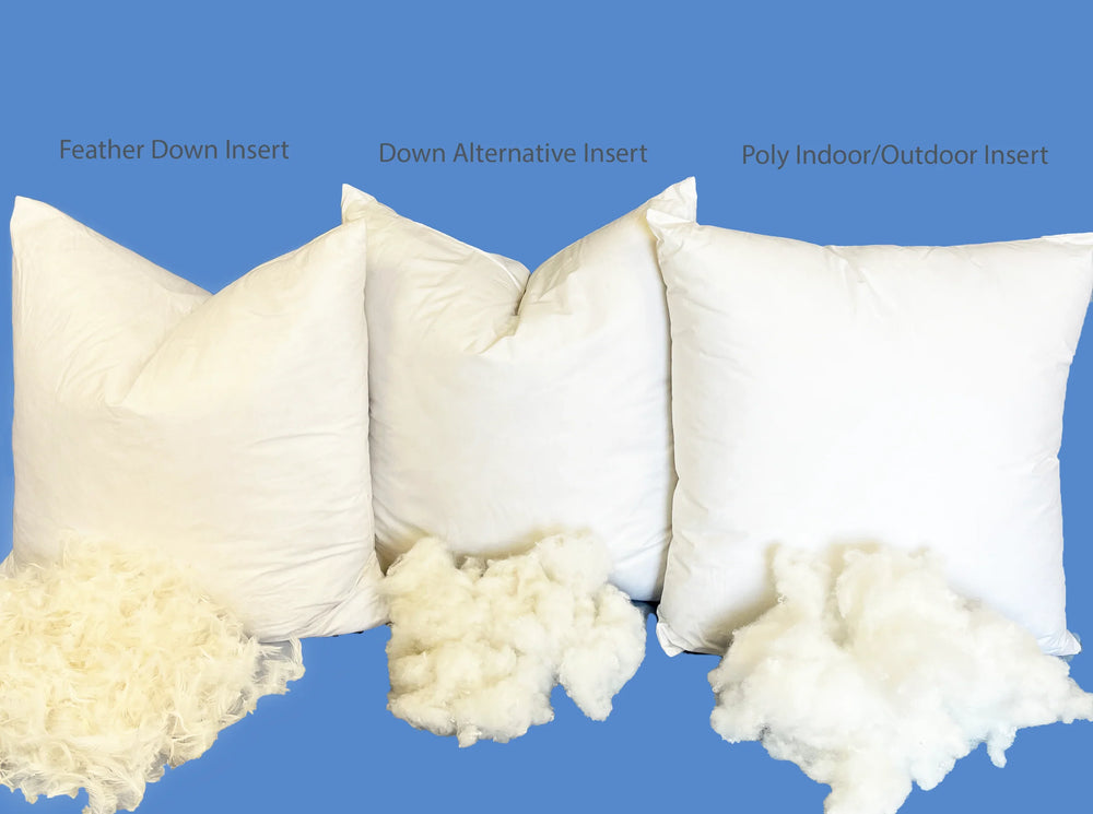 Comparing Pillow Insert Materials - Feather Down vs Down Alternative v ...